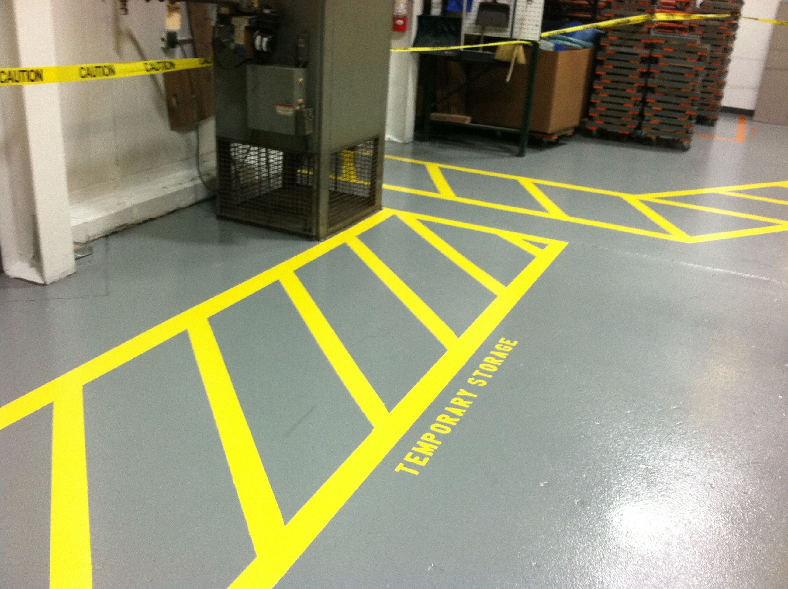 Creating Safer Walkways with Color-Coded Line Striping in Your Facility